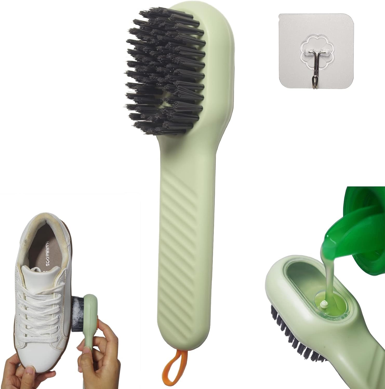 Quick Clean Liquid Multi-Purpose Brush (With Free Hanging Hook)